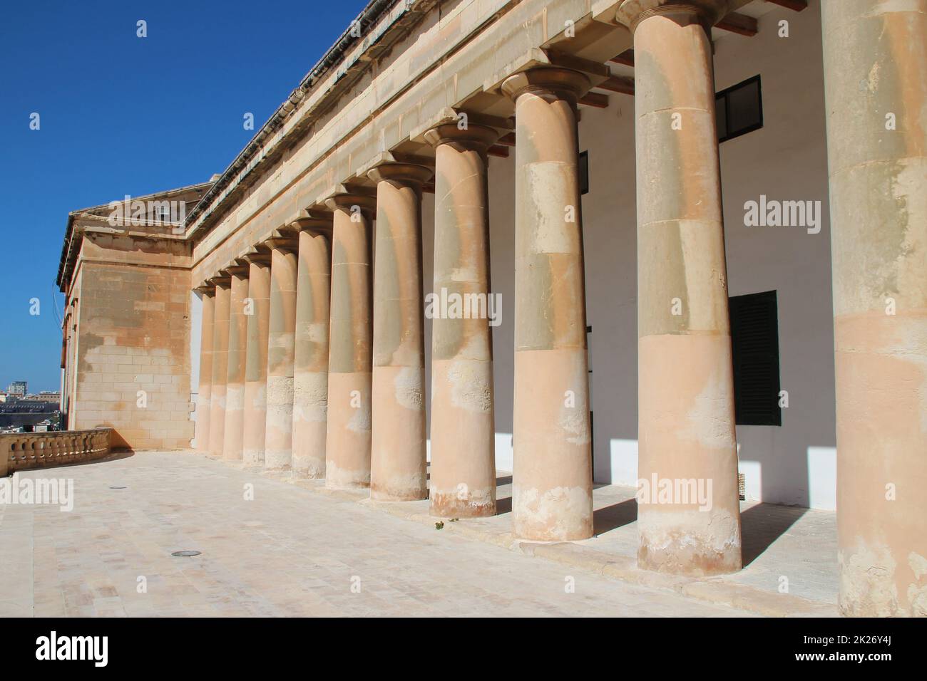 bighi villa in kalkara (malta Stock Photo - Alamy