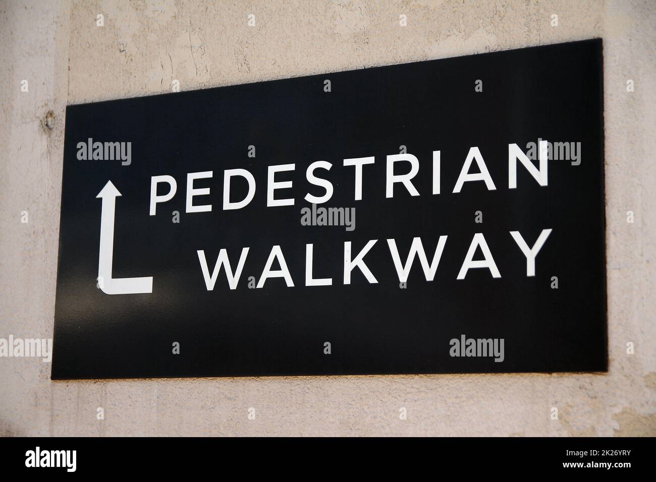 Pedestrian street white stone hi-res stock photography and images - Alamy