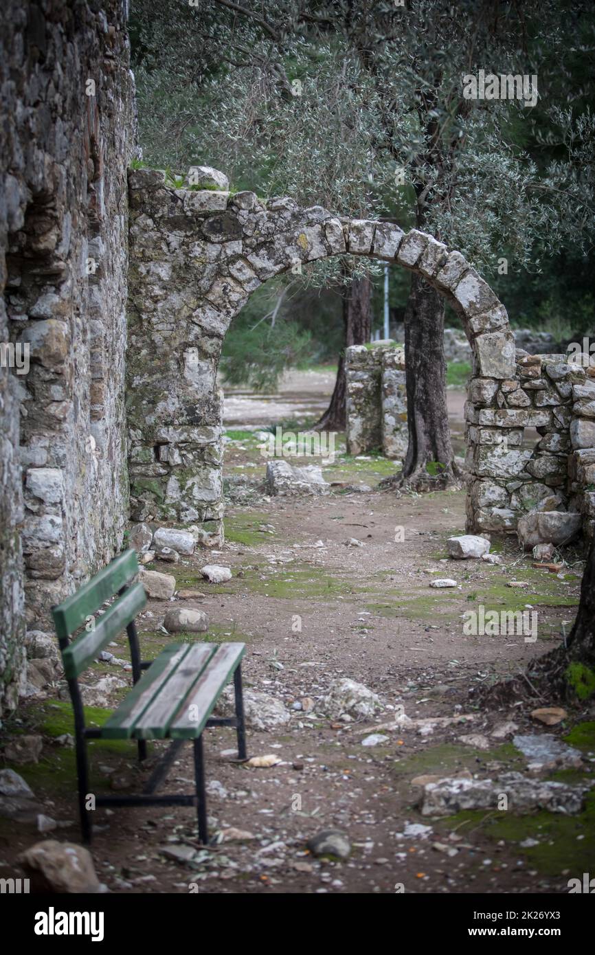 The ruins of the city of Olympos, Turkey Stock Photo - Alamy