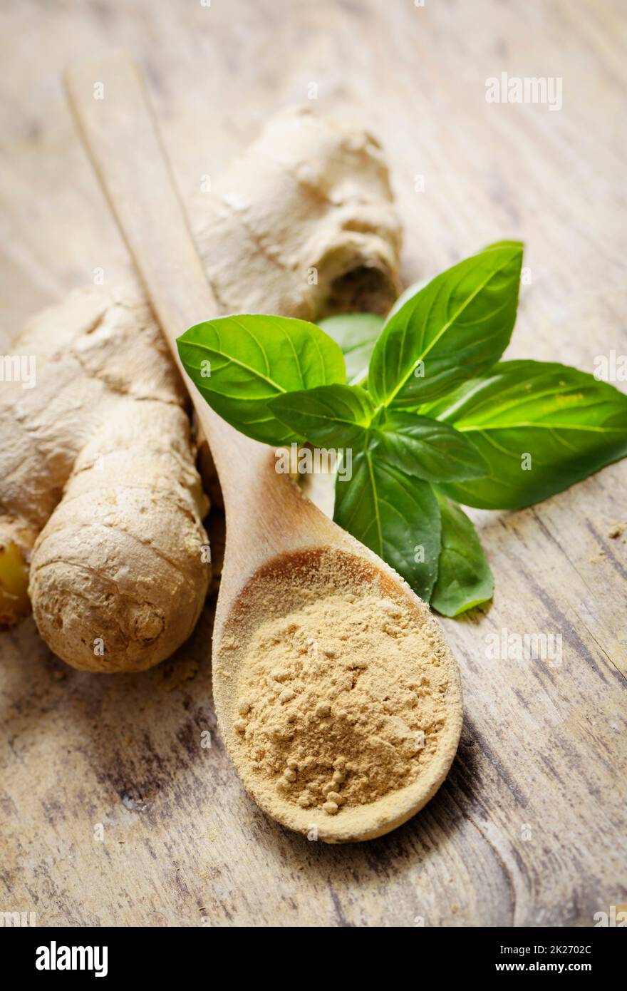 Ginger and basil hi-res stock photography and images - Alamy