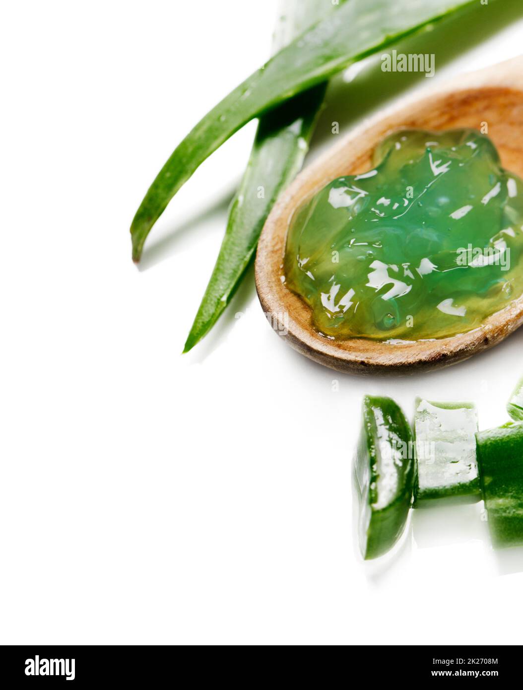 Aloe Vera Gel Stock Photo - Alamy
