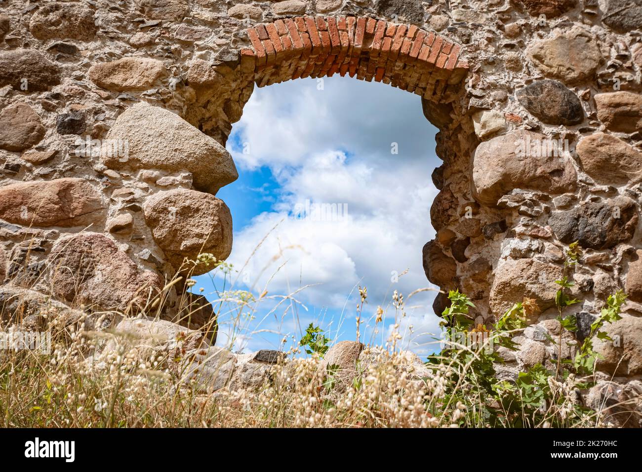 Window opening of an old building Stock Photo - Alamy