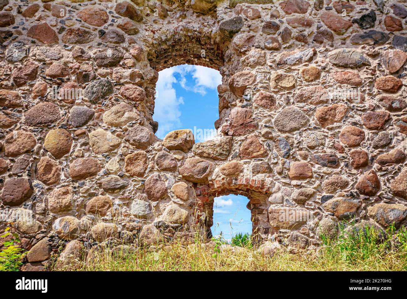 Window opening of an old building Stock Photo - Alamy