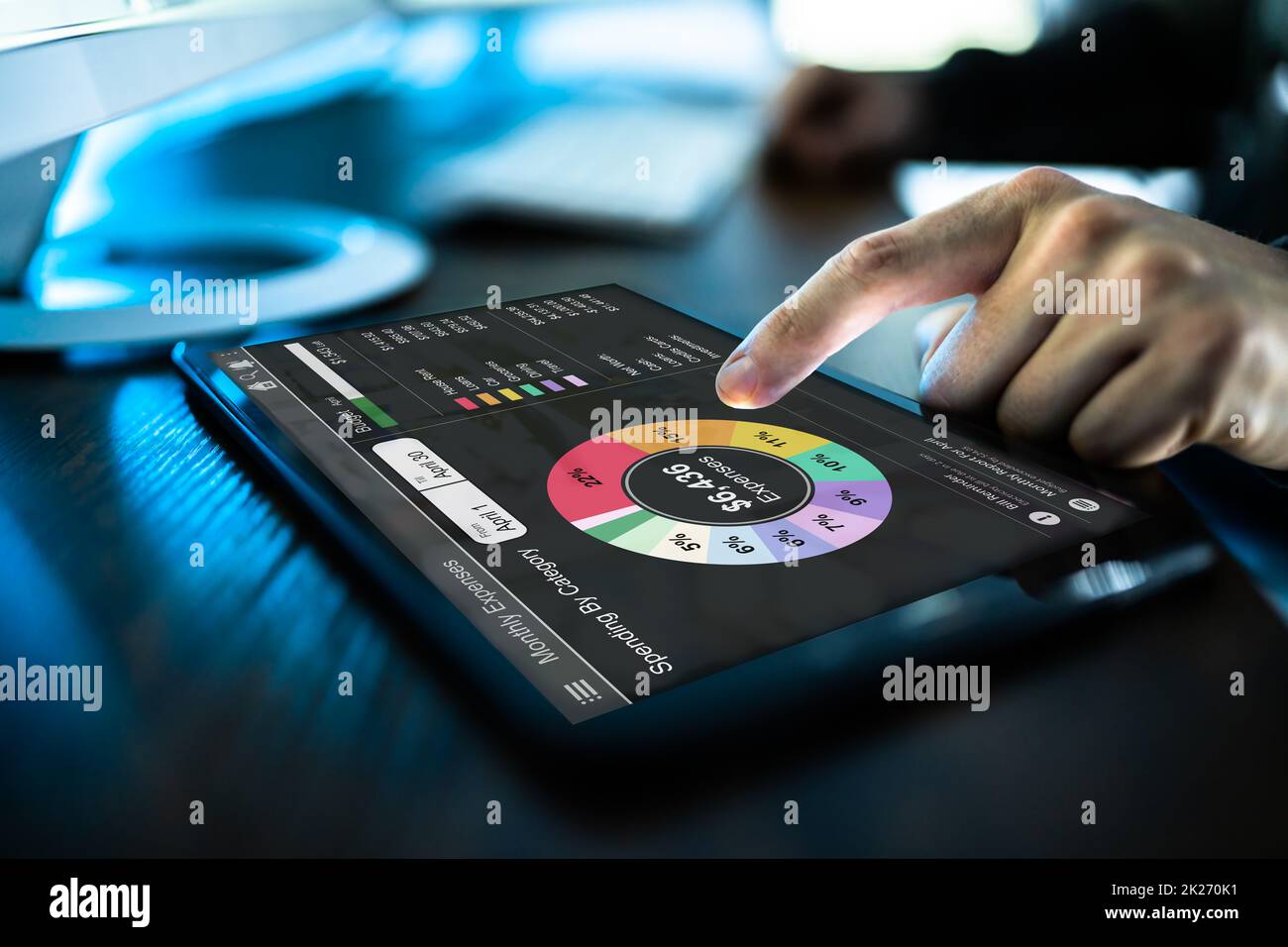 Money Planning Budget Tracker App Stock Photo - Alamy