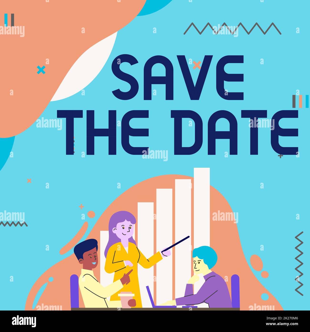 Handwriting text Save The Date. Conceptual photo Organizing events well ...