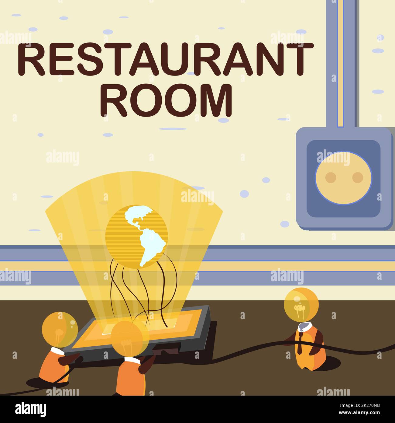 Writing displaying text Restaurant Room. Business approach showing pay ...