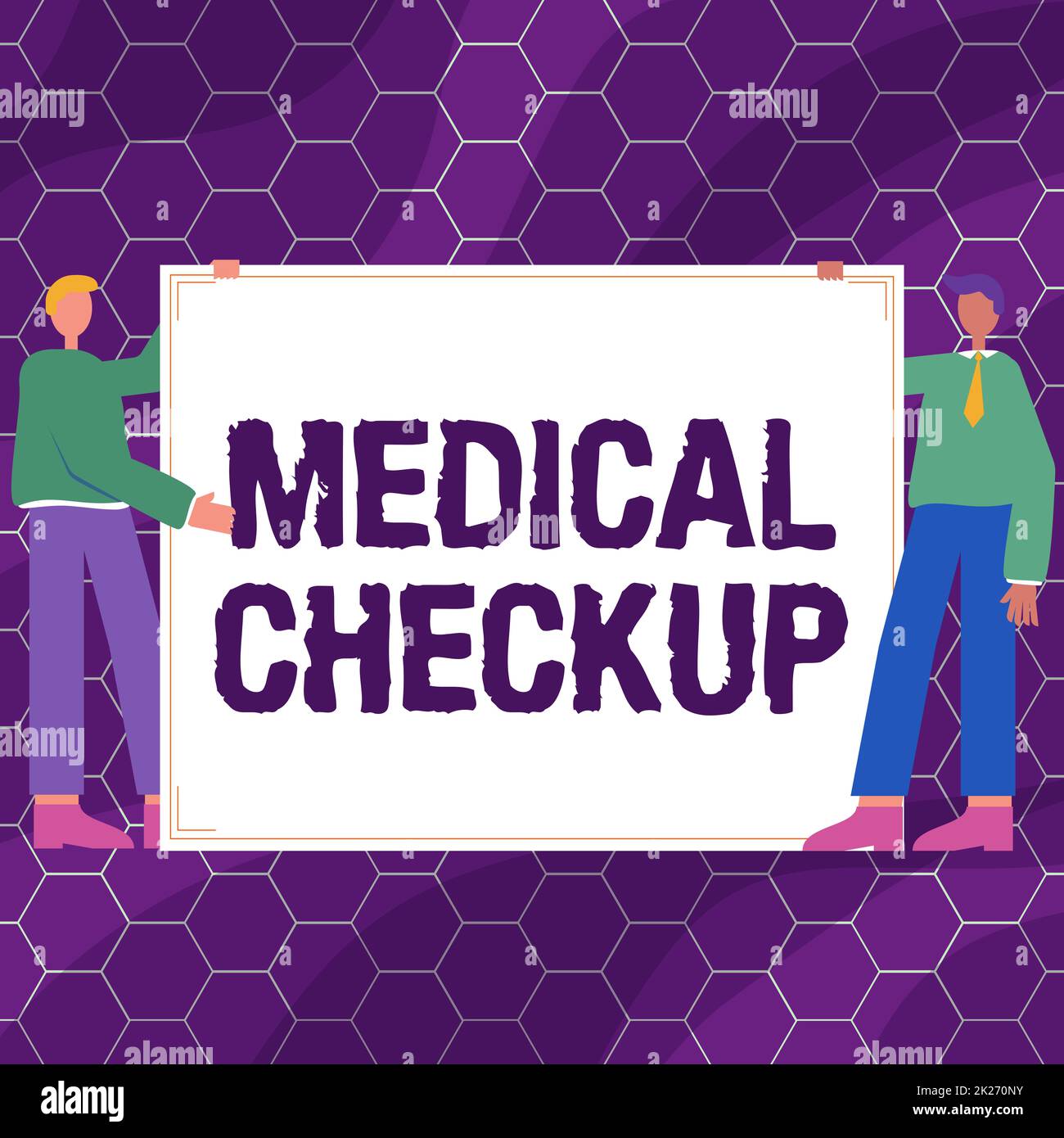 Text caption presenting Medical Checkup. Business concept the ...