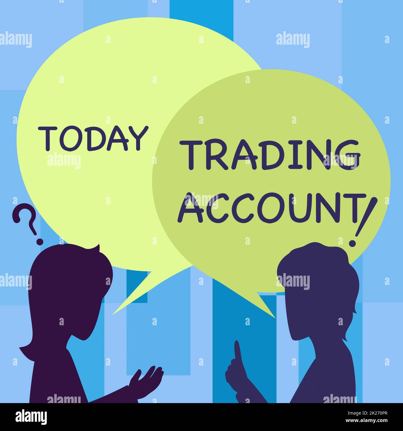 Inspiration showing sign Trading Account. Business overview allows the ...