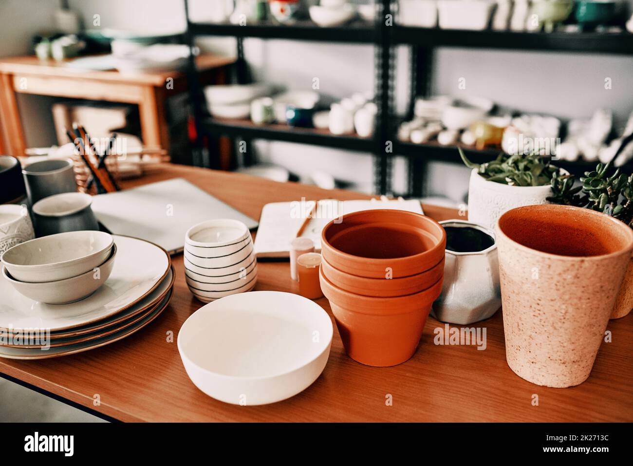 All set and ready to start the day Stock Photo - Alamy