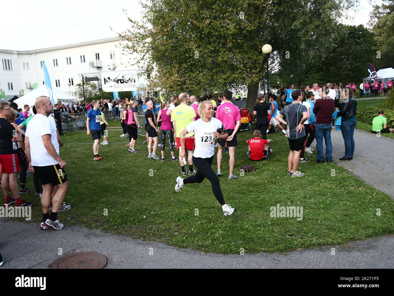 "Mjärdevistafetten" exercise race around Linköping science park ...