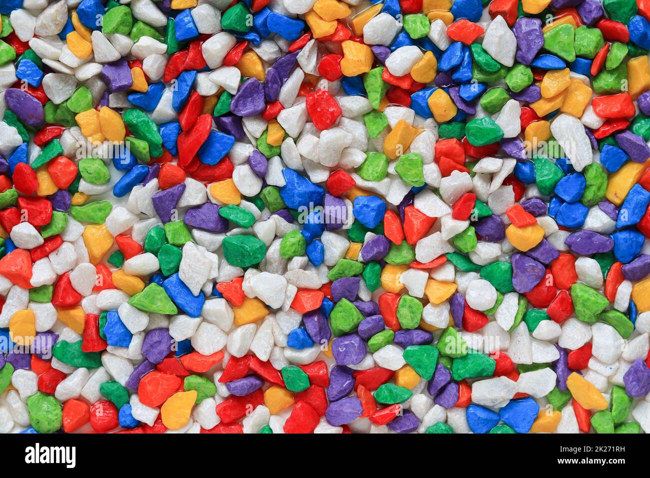 Many colored stone backgrounds are colored stones that are used in rock ...