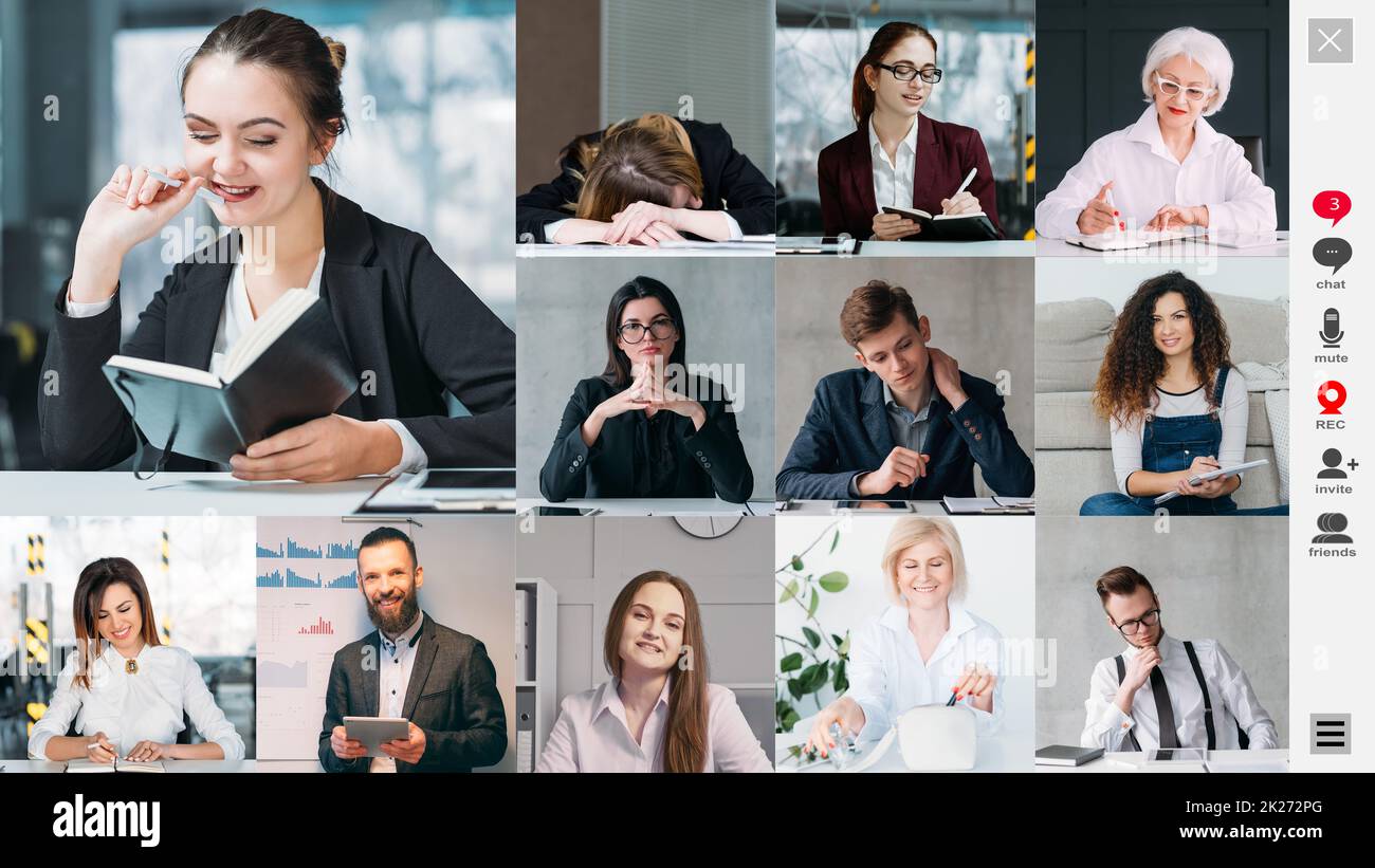 Collage students in class hi-res stock photography and images - Alamy