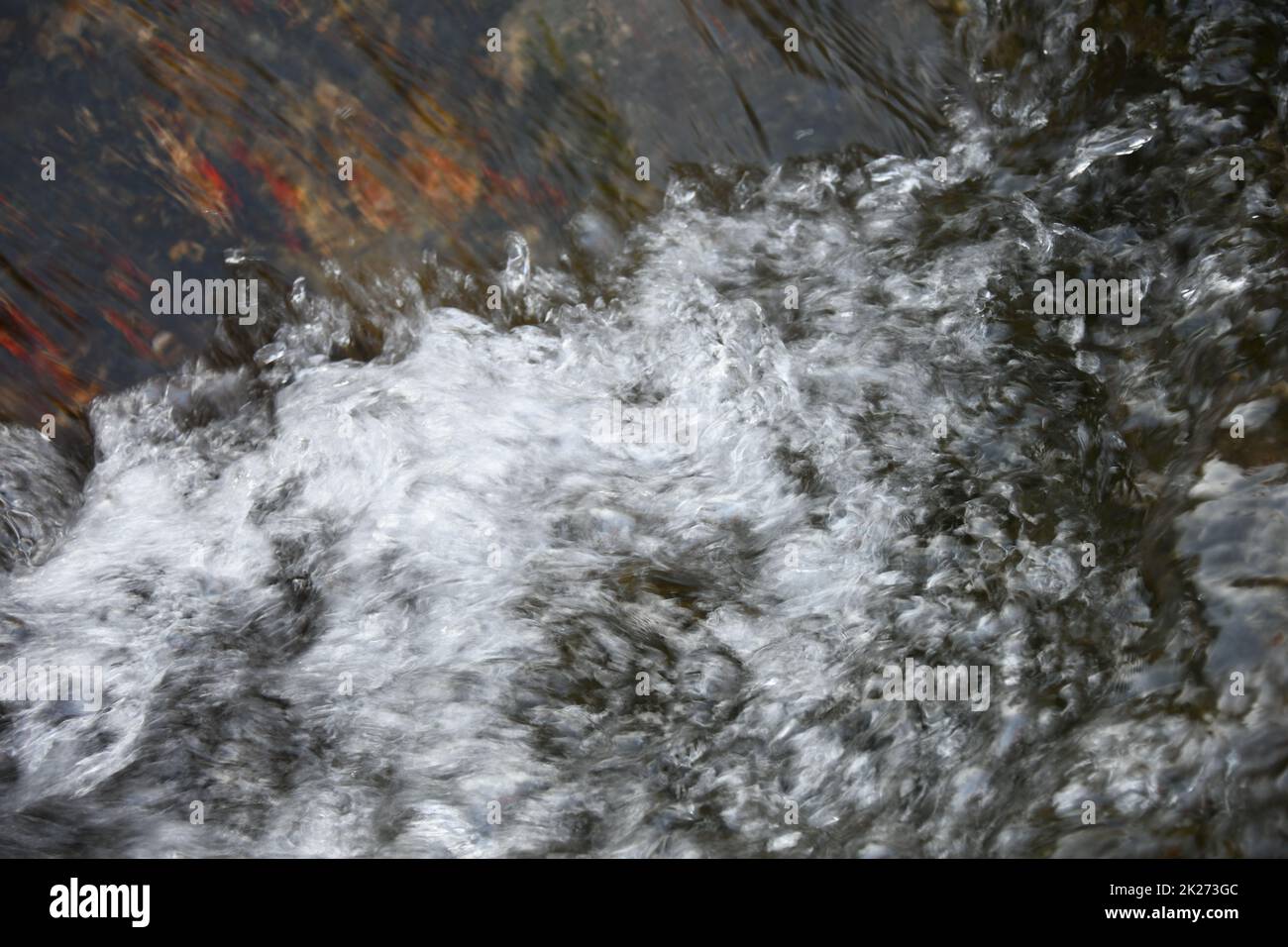 Waterfall, rapids, Alicante Province, Costa Blanca, Spain Stock Photo ...