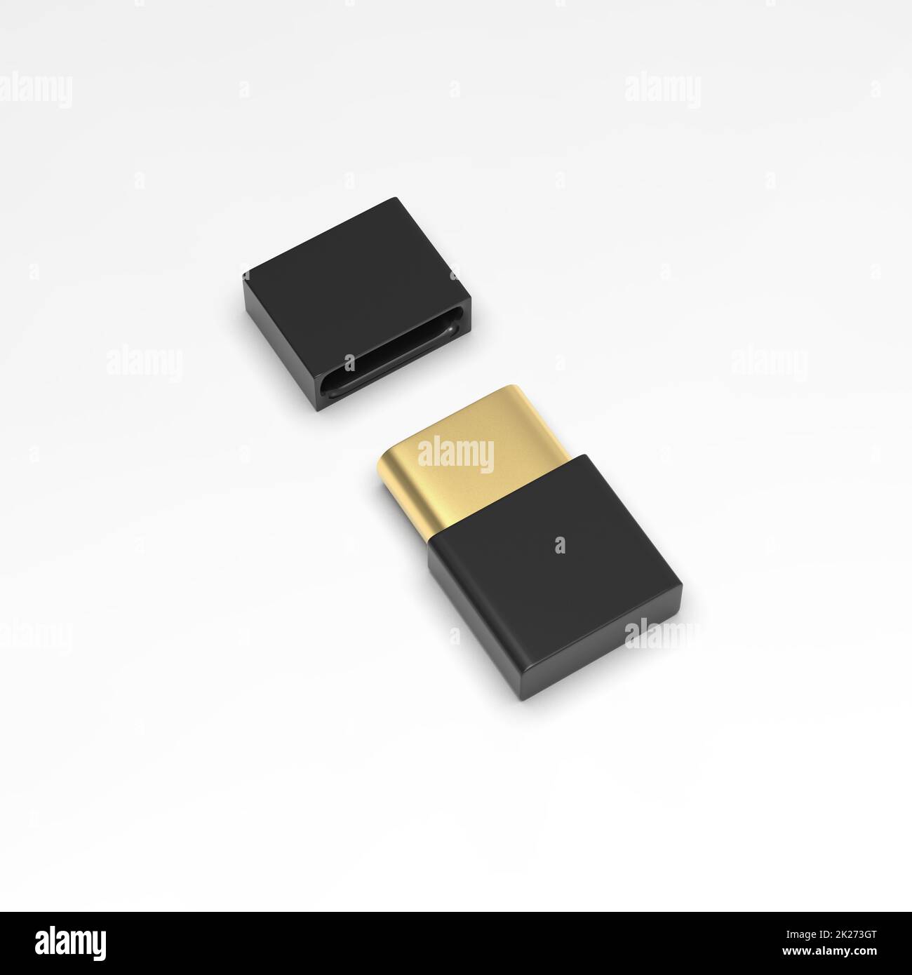 The 3d rendering USB stick isolated on white background Stock Photo - Alamy