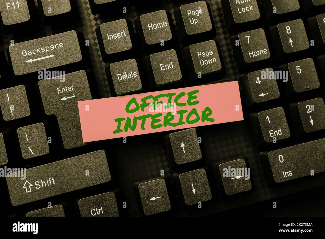 Hand writing sign Office Interior. Conceptual photo making indoor ... Hand writing sign Office Interior. Conceptual photo making indoor ...