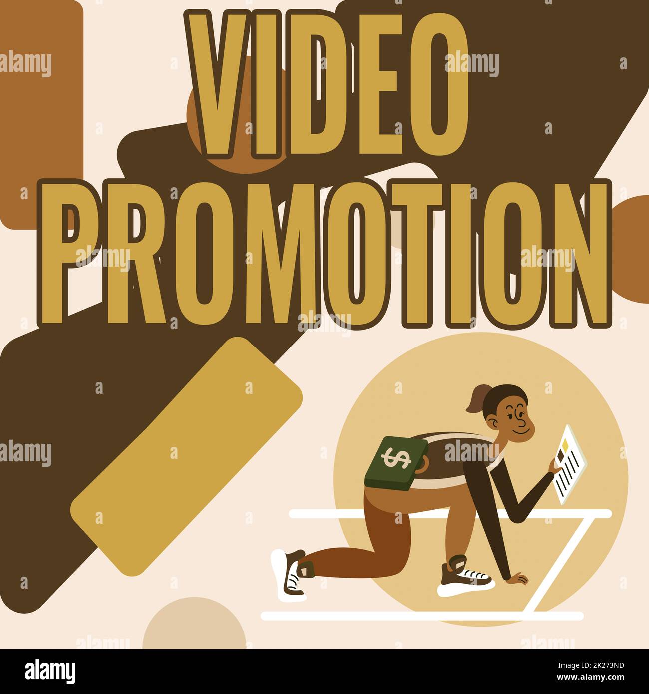 Hand writing sign Video Promotion. Concept meaning a video or short ...