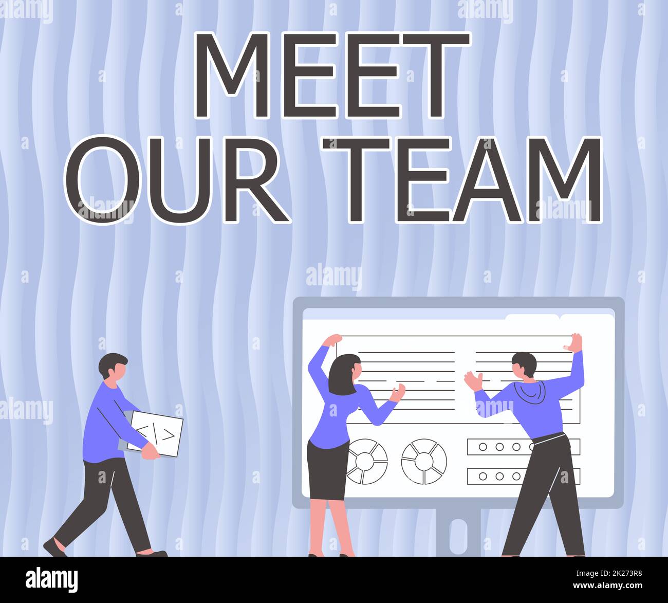 Inspiration showing sign Meet Our Team. Business idea introducing ...