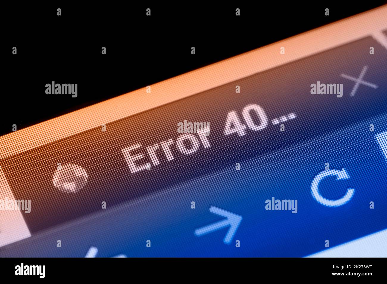 Error hi-res stock photography and images - Alamy