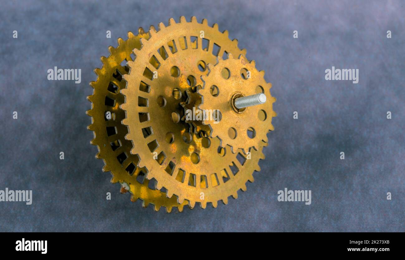 transmission - some metal gears Stock Photo - Alamy
