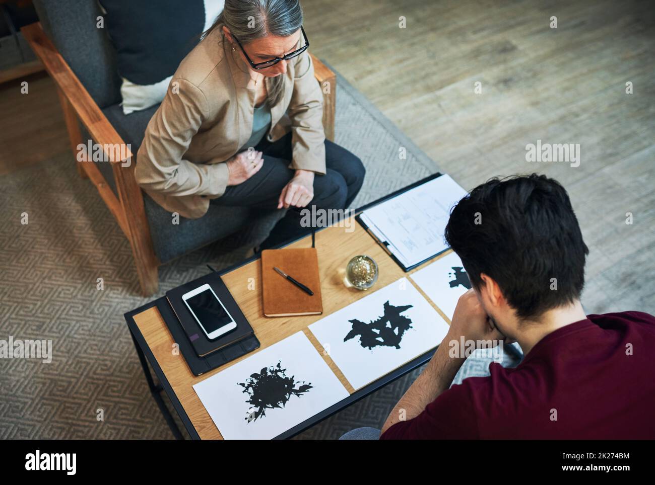 Rorschach inkblot test hi-res stock photography and images - Alamy