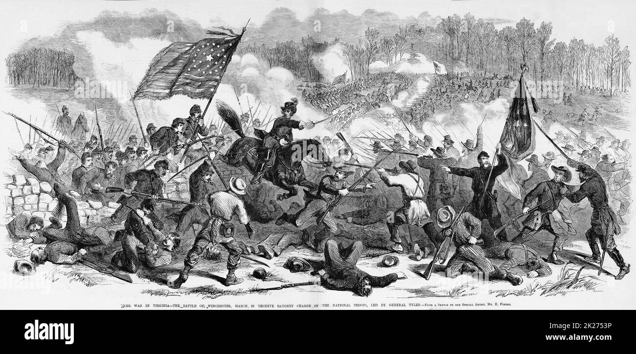 The War in Virginia - The Battle of Winchester, March 23rd, 1862 ...