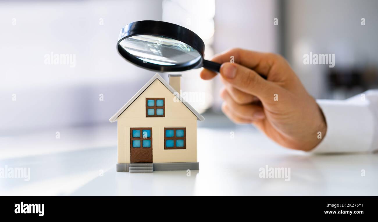 Real Estate House Appraisal And Inspection Stock Photo - Alamy