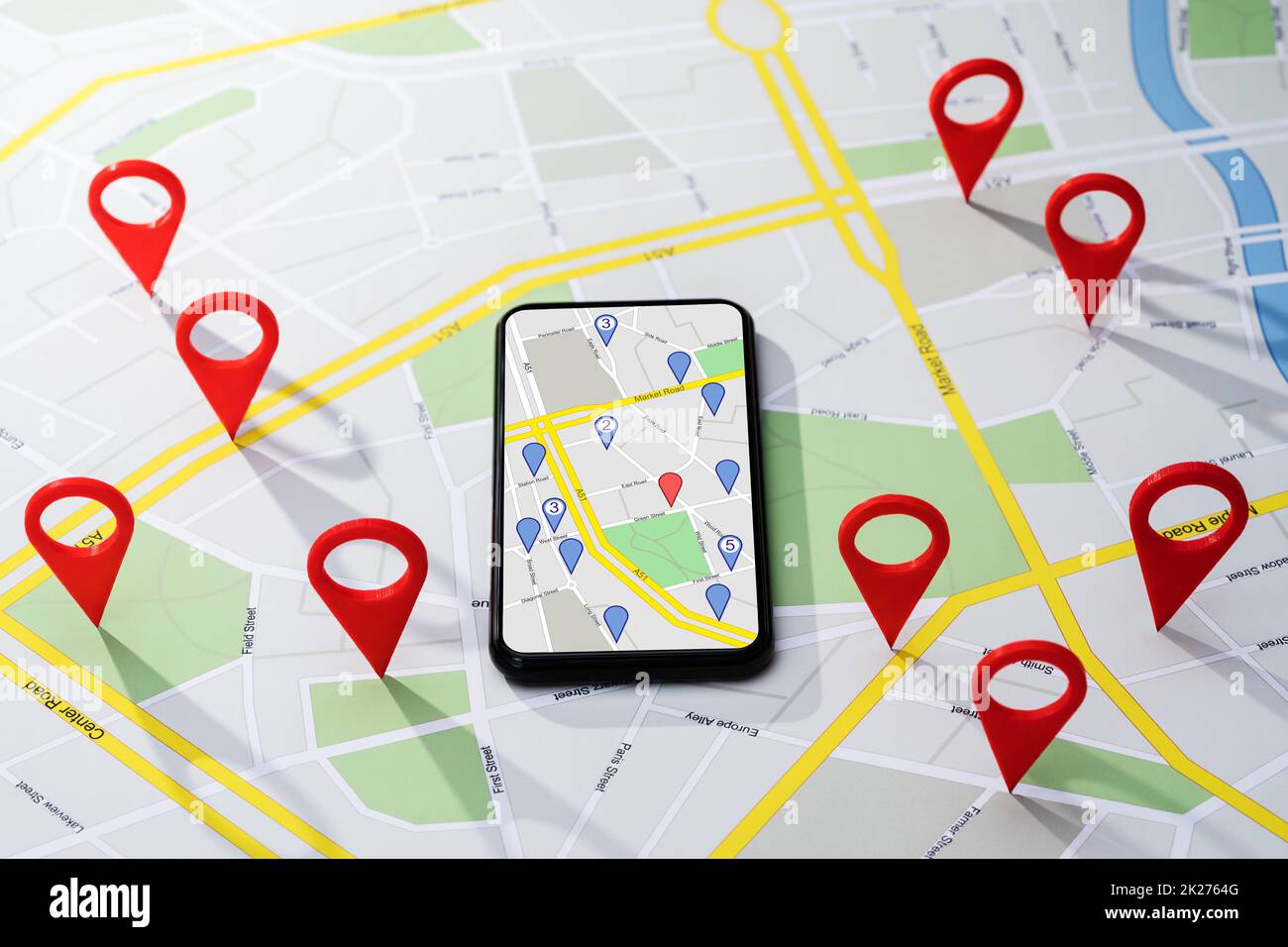 Local Map Pin Marker Search Stock Photo - Alamy