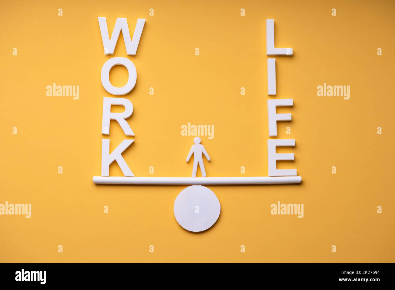 Life Equality Balance Management Stock Photo - Alamy