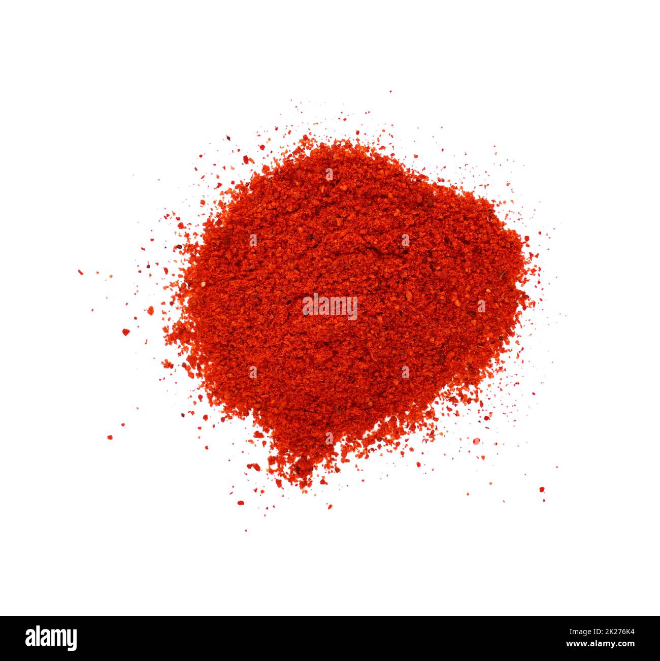 Closeup top view red chili powder hi-res stock photography and images ...