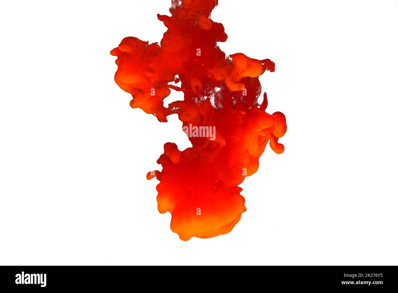 abstract powder splatted background. Colorful powder explosion on white ...