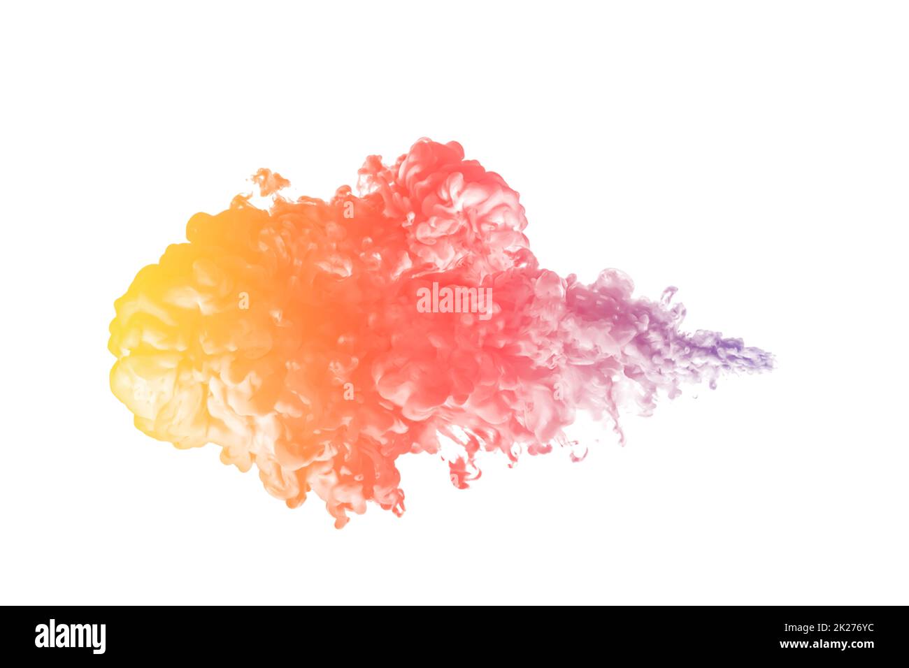 abstract powder splatted background. Colorful powder explosion on white ...