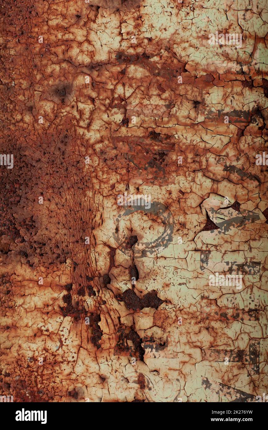 Rust of metals.Corrosive Rust on old iron white Stock Photo - Alamy