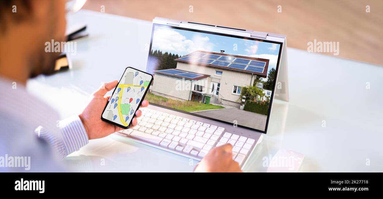 Searching real estate house hi-res stock photography and images - Alamy