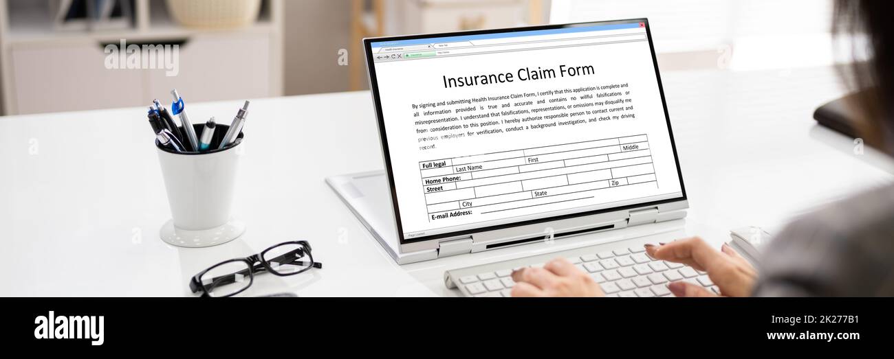 Worker Accident Insurance Disability Compensation Stock Photo - Alamy