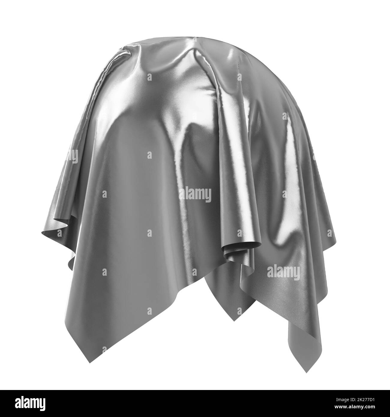 Silver fabric texture hi-res stock photography and images - Alamy