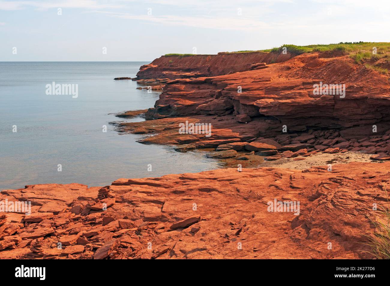 Red cliffs of prince edward island hi-res stock photography and images ...