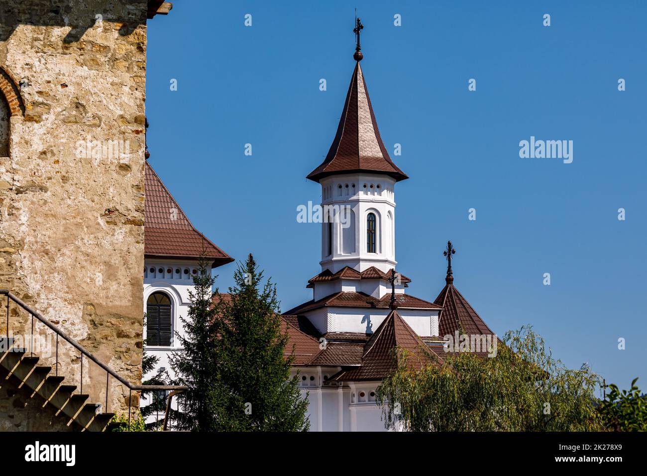 The monastery of Humor in Romania Stock Photo - Alamy
