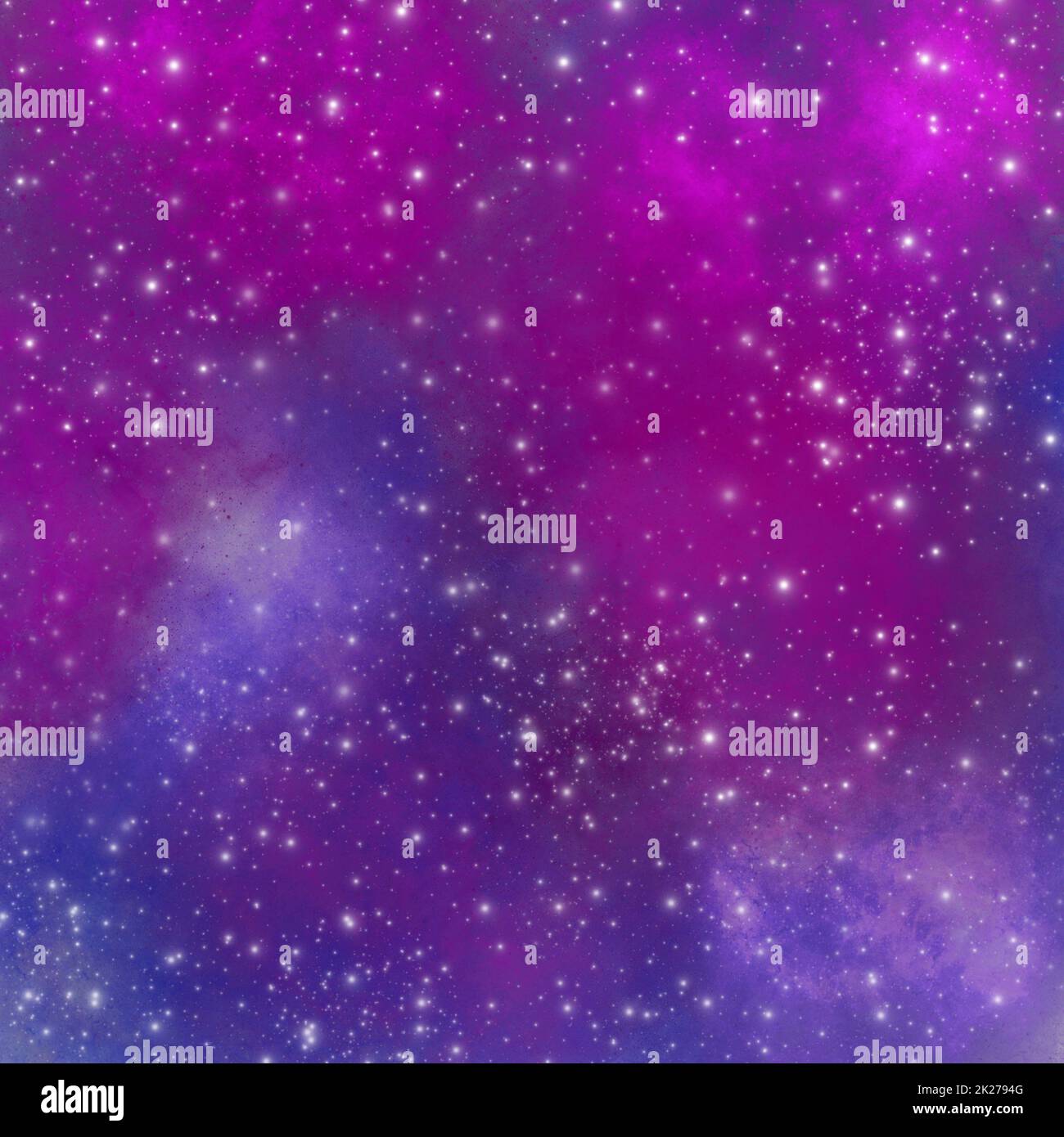 Nebula, cluster of stars in deep space. Science fiction art Stock Photo ...