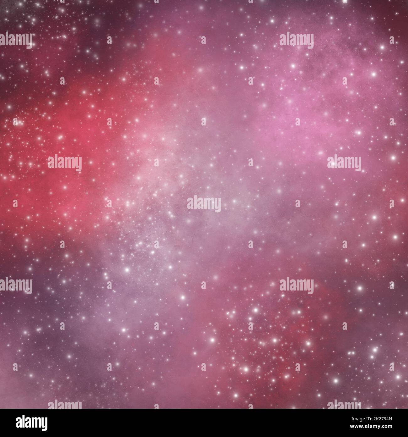 Nebula, cluster of stars in deep space. Science fiction art Stock Photo ...