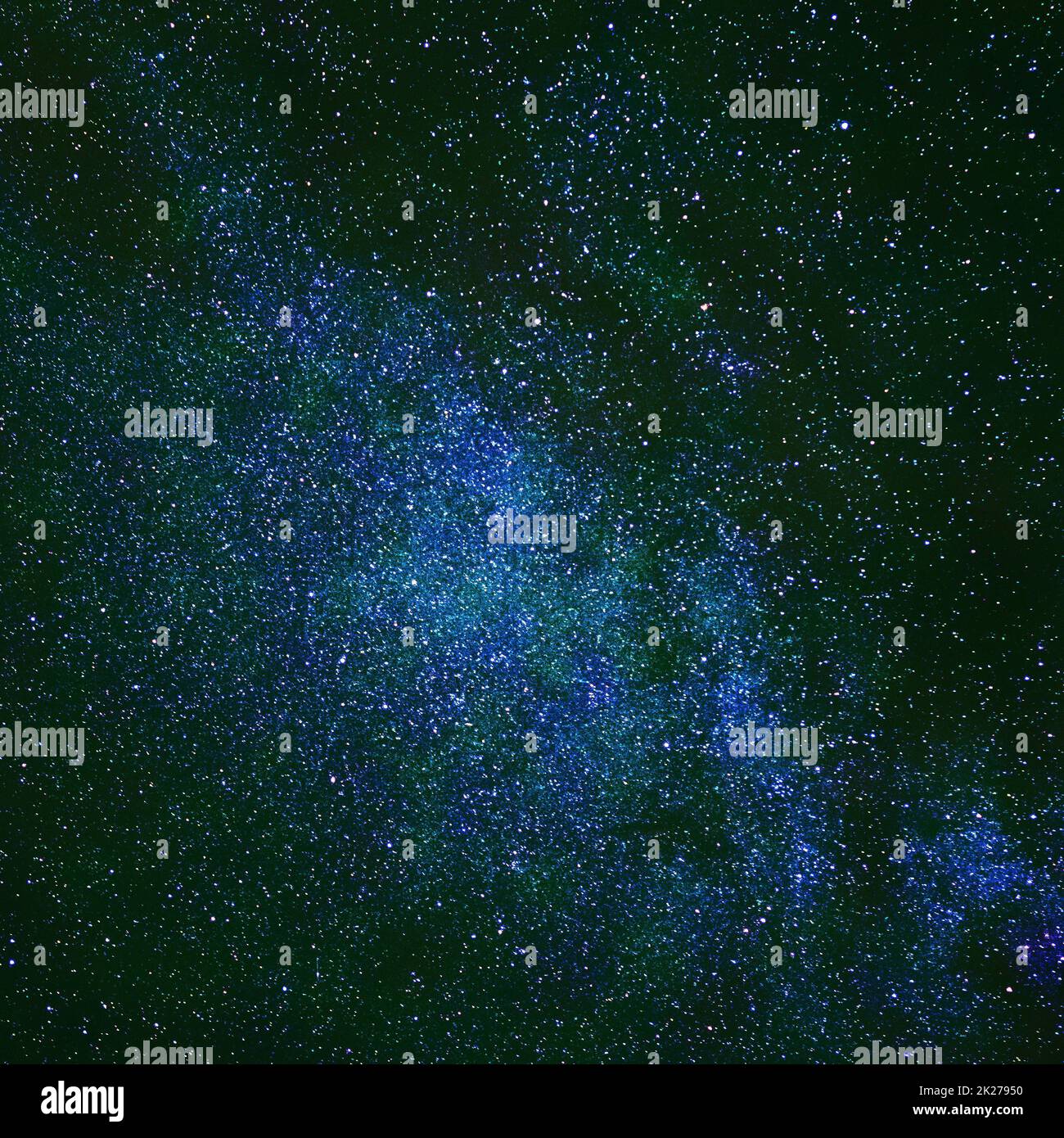 Nebula, cluster of stars in deep space. Science fiction art Stock Photo ...