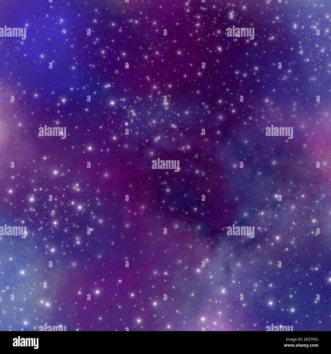 Nebula, cluster of stars in deep space. Science fiction art Stock Photo ...