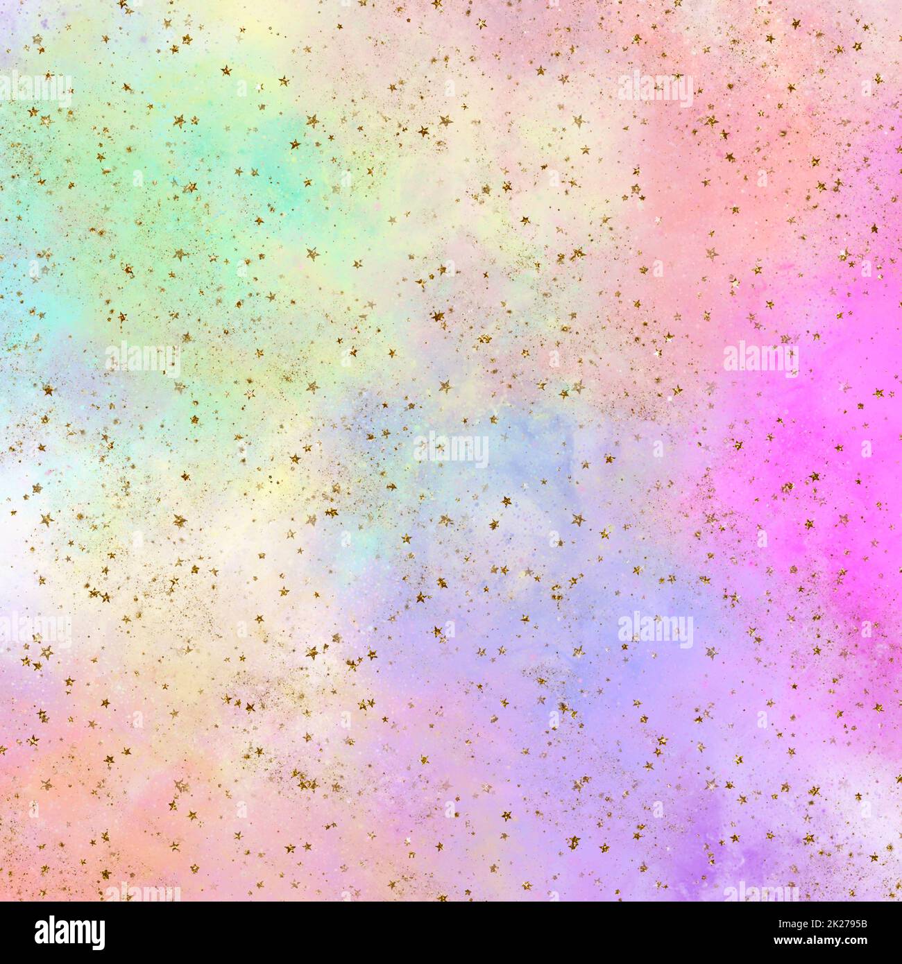 Nebula, cluster of stars in deep space. Science fiction art Stock Photo ...