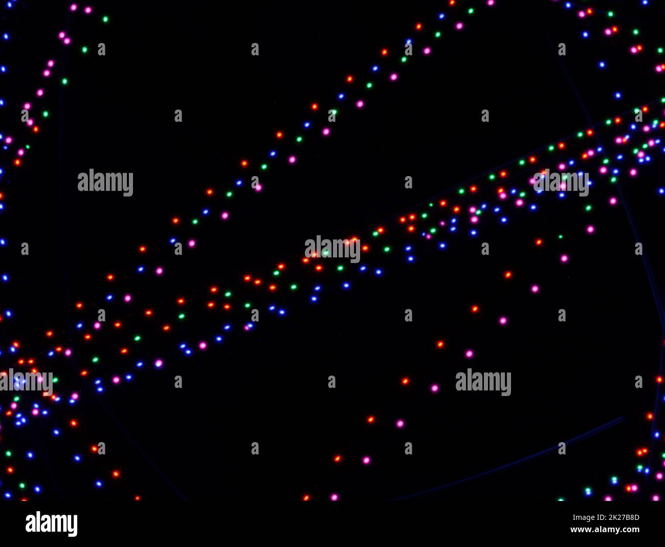 spectacular colored lights with geometric shapes special effects Stock ...