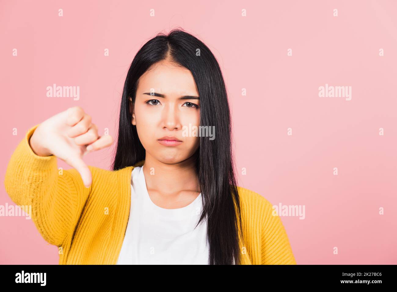 Gesture rejection hi-res stock photography and images - Alamy
