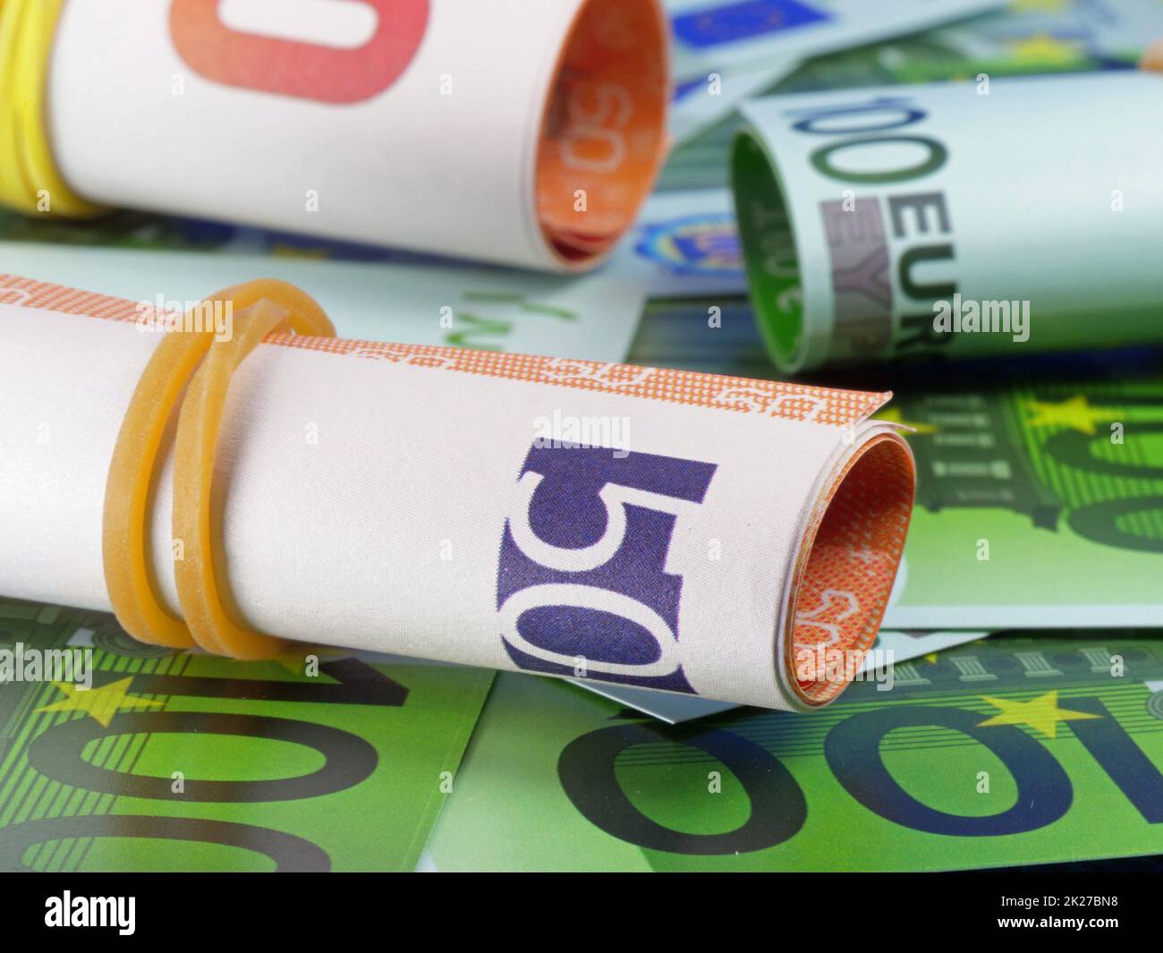 Money as a symbol for rising inflation in the world Stock Photo - Alamy