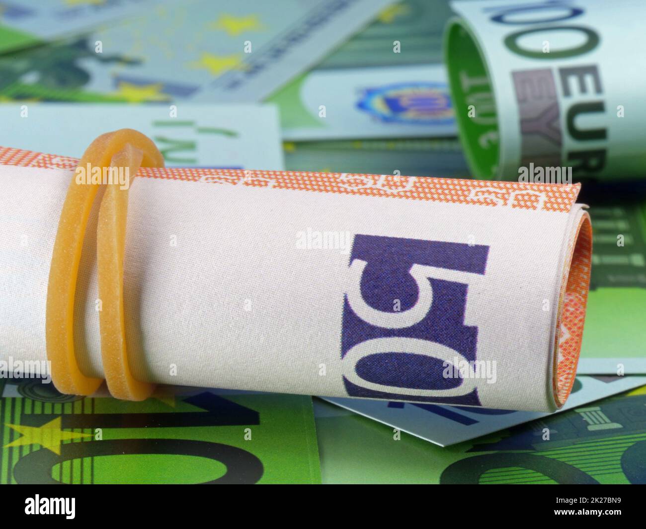 Money as a symbol for rising inflation in the world Stock Photo - Alamy