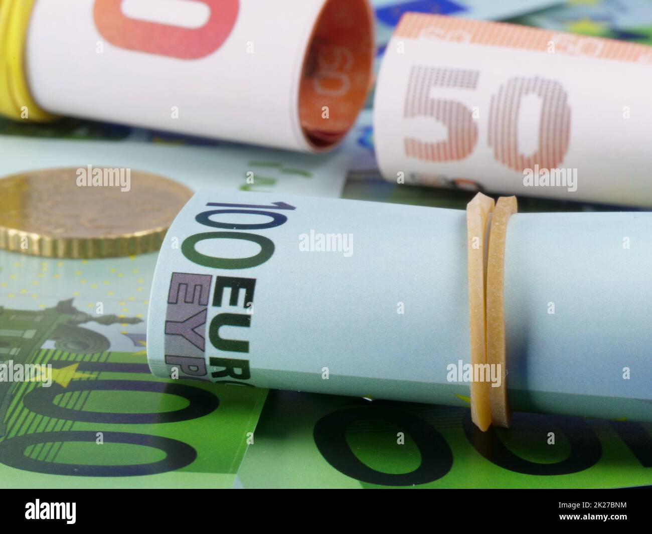 Money as a symbol for rising inflation in the world Stock Photo - Alamy