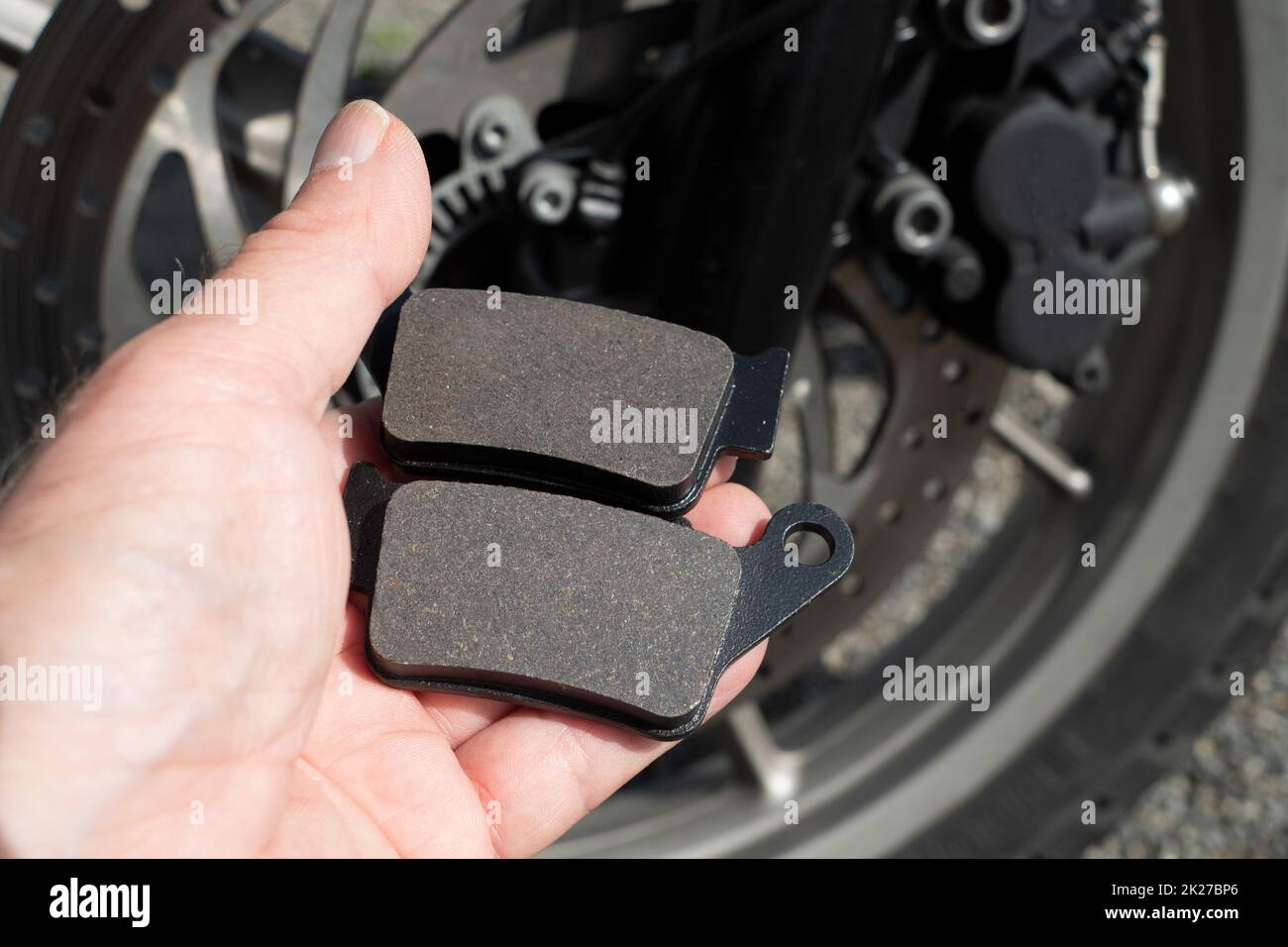 Motorcycle disc brakes hi-res stock photography and images - Alamy