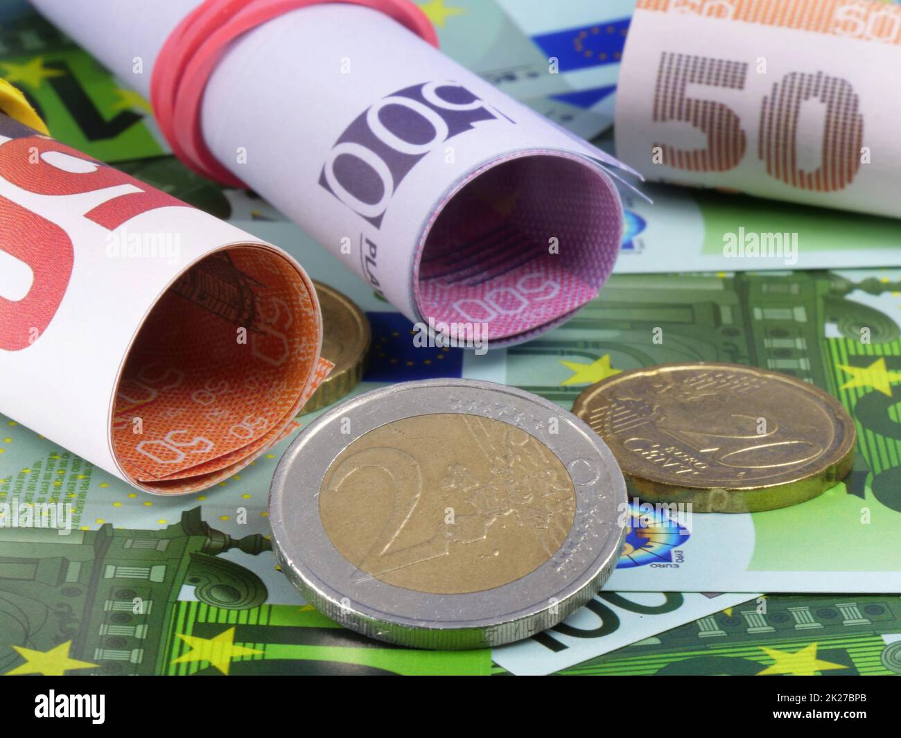Money as a symbol for rising inflation in the world Stock Photo - Alamy