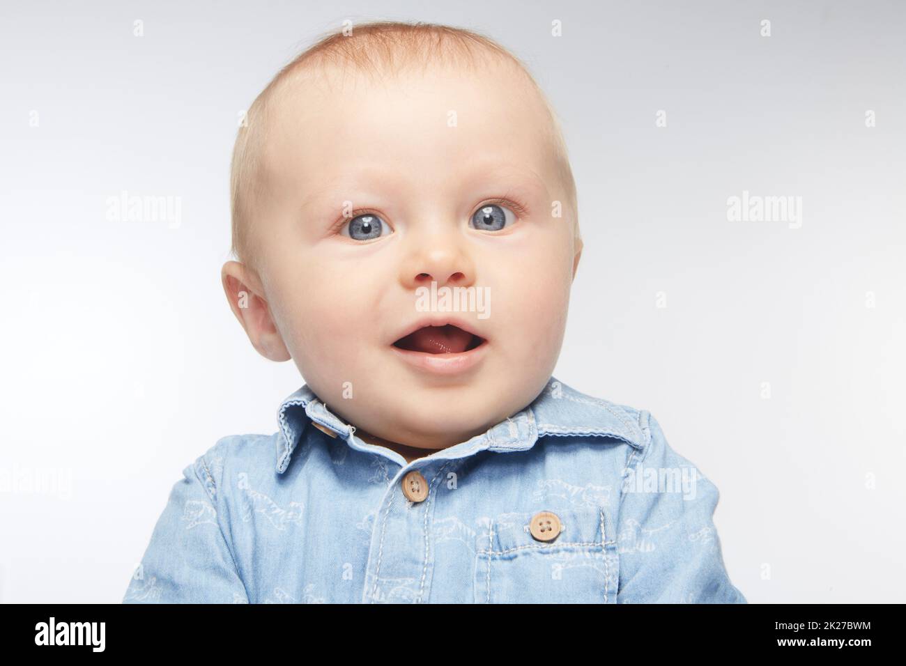 The innocent face of a little baby expresses such a joyful and charming ... The innocent face of a little baby expresses such a joyful and charming ...